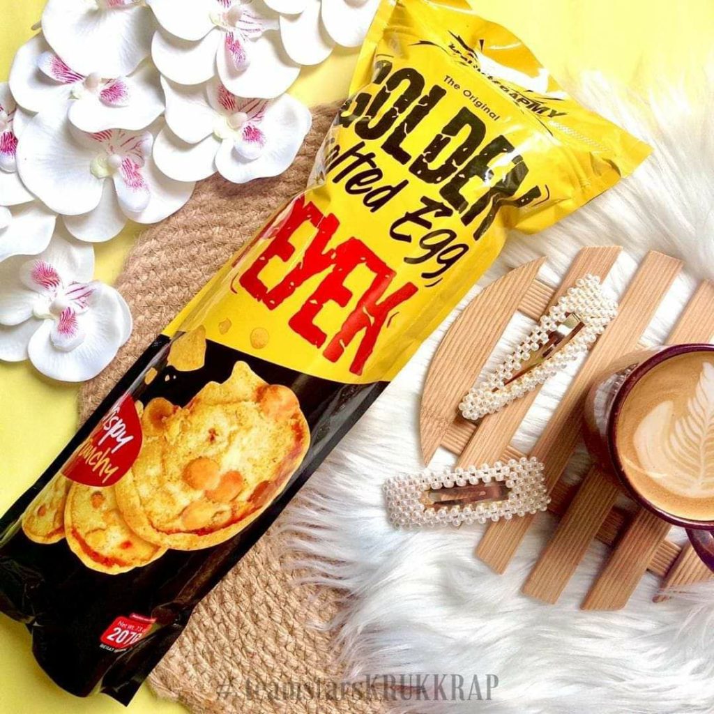 KKMY Golden Salted Egg Peyek Original (207g) by H2H Legacy - Halal ...